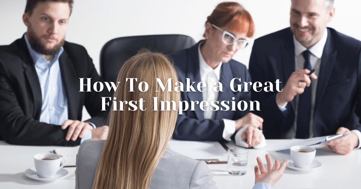 How To Make a Great First Impression - TotalHealth Blog